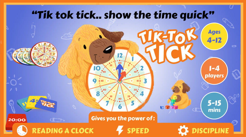 TICK TOK TICK – THE GAME OF READING A CLOCK – Yuka Games