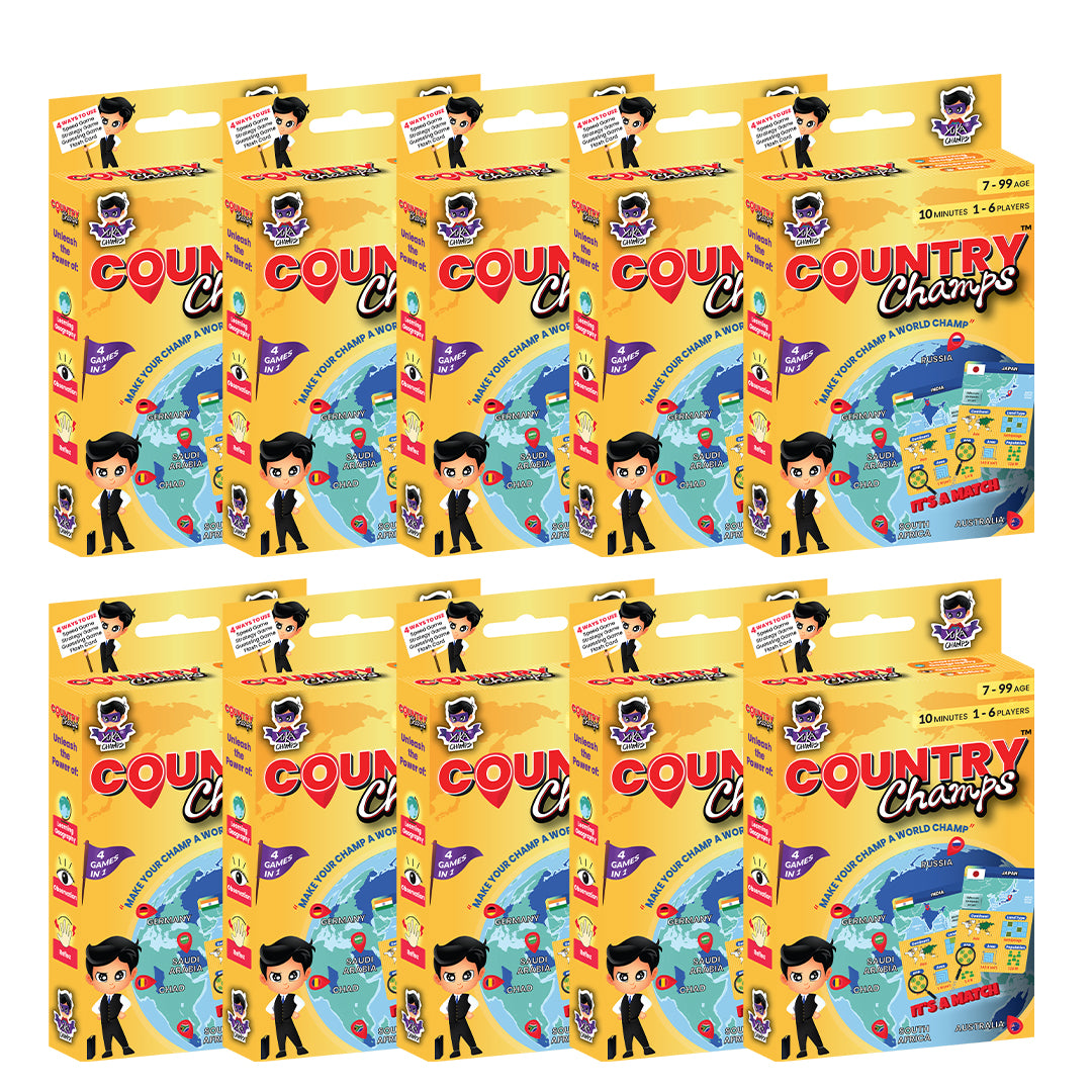 Country Champs - Pack Of 10 (Rs 209/game) – Yuka Games