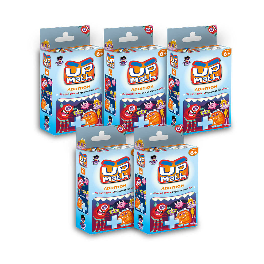 UPMATH ADDITION - Pack Of 5 (Rs 239/game) – Yuka Games