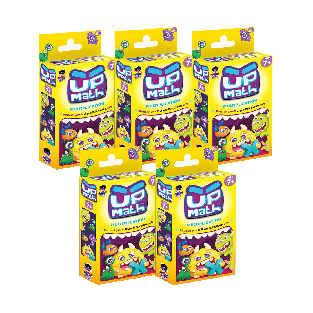UPMATH MULTIPLICATION - Pack Of 5 (Rs 239/game) – Yuka Games